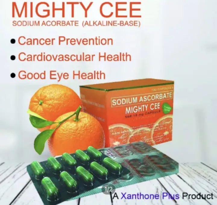 MIGHTY CEE | 10 CAPSULES or 1 BLISTER | XANTHONE PRODUCTS | Lazada PH