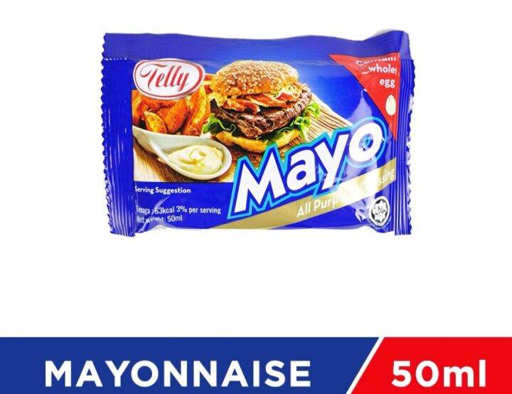 TELLY All Purpose Mayo Sachet 50ml | Lazada