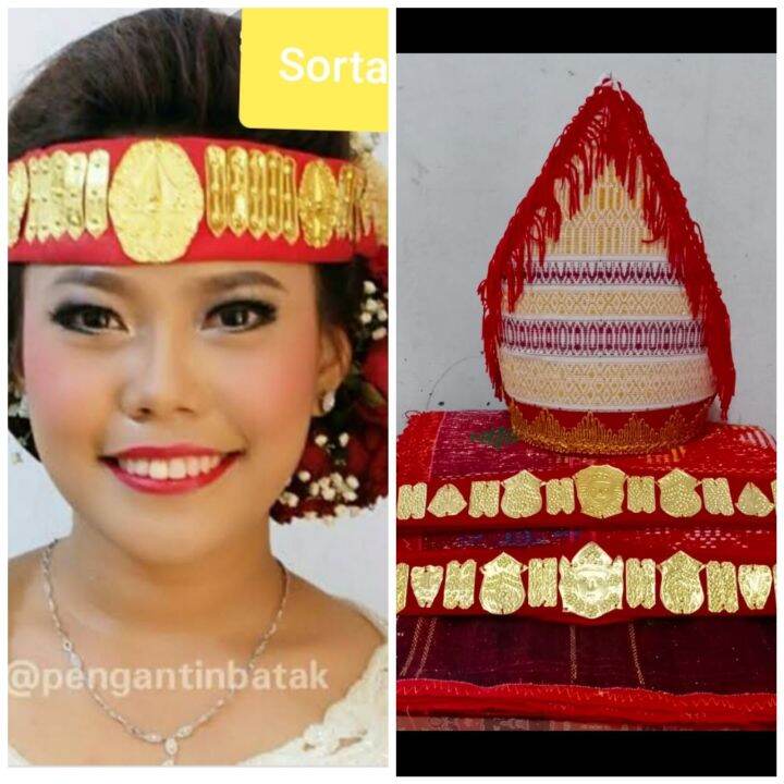 Topi dan sortali Pengantin adat Batak | Lazada Indonesia