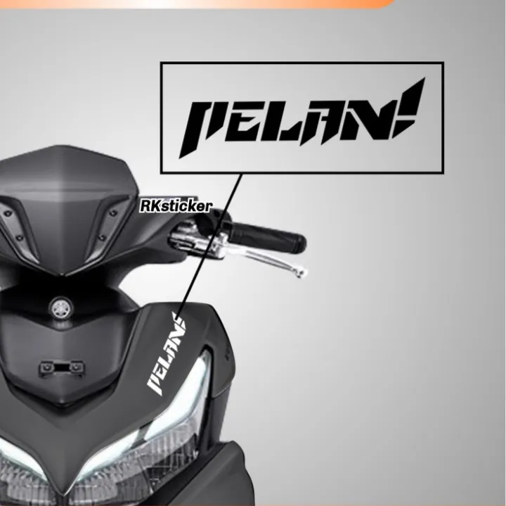 Sticker Pelan! V2 Cutting stiker PELAN! V2 VIRAL | Lazada Indonesia