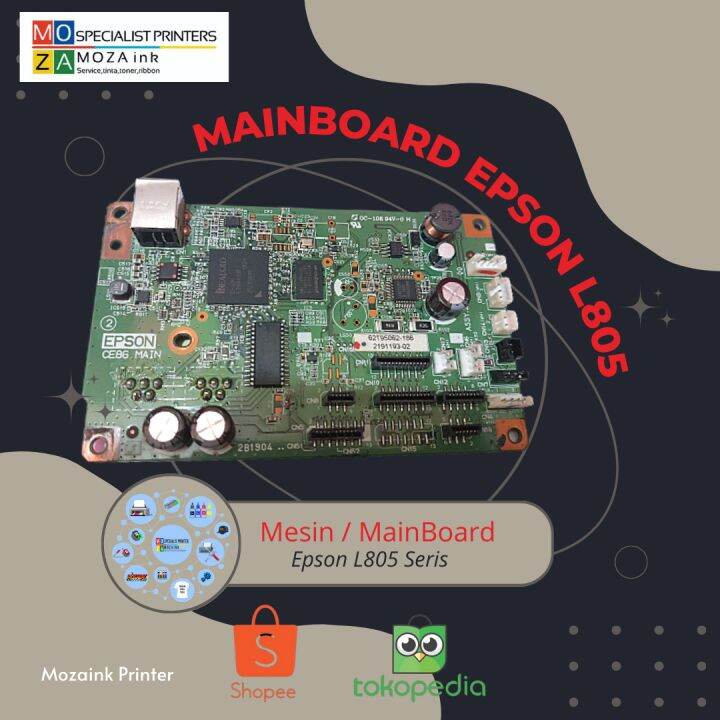 MainBoard Printer Epson L805 seris | Lazada Indonesia