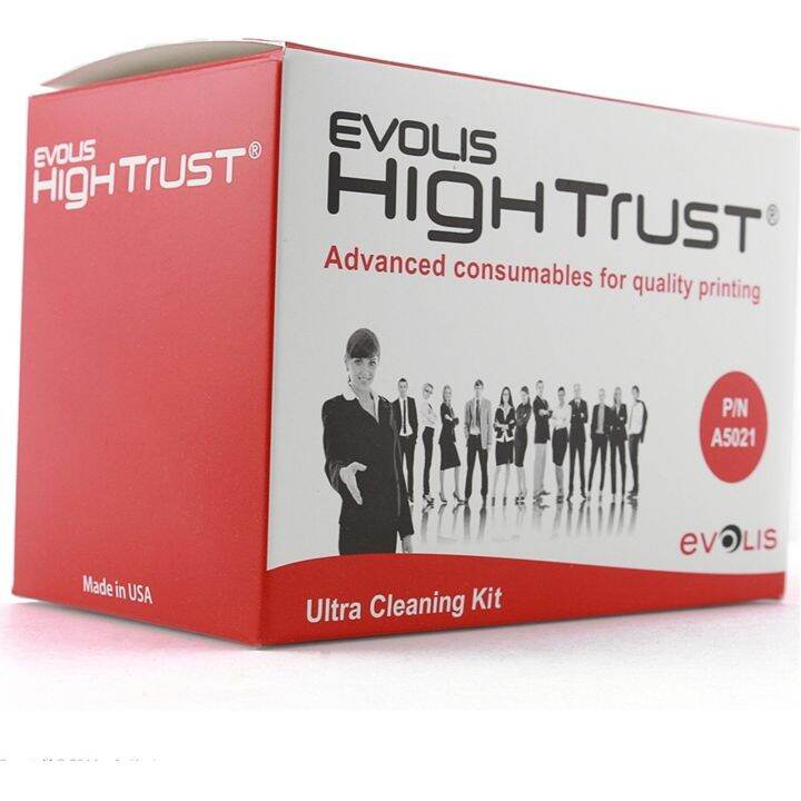 Evolis A5011 ID Card Printer Cleaner, Genuine Evolis UltraClean ...