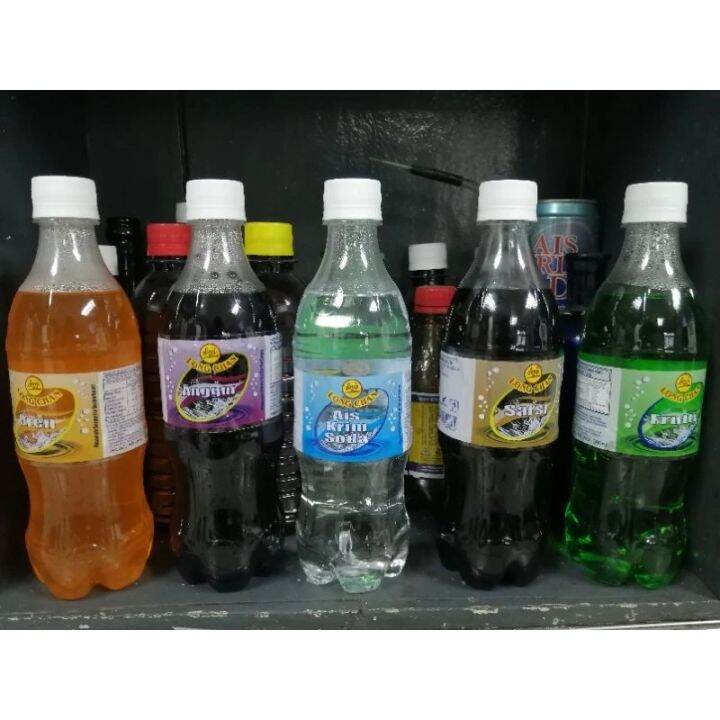 Long Chan Air Botol Plastik 500ml Perisa Sarsi Aiskrim Soda Buah-buahan ...