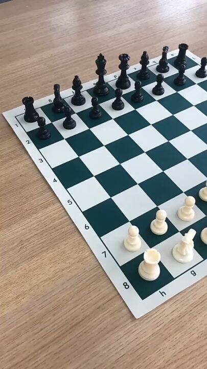 Portable Educational Chess Board PVC Artificial Leather For Children ...