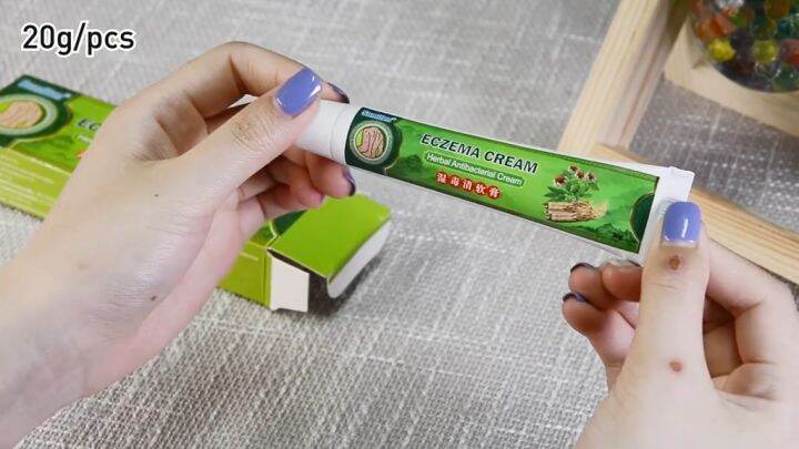 Eczema Herbal Antibacterial Cream Treatment Itchy Redness Rash Skin