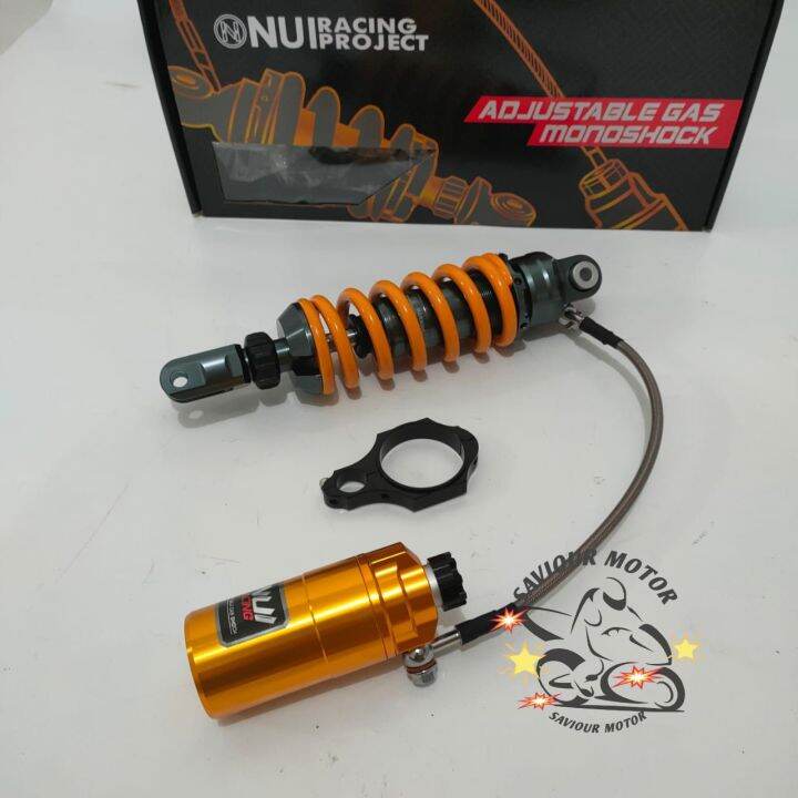 monoshock cb 150r dan cbr 150r tabung pisah double click rebound nui racing mono shock nui ...