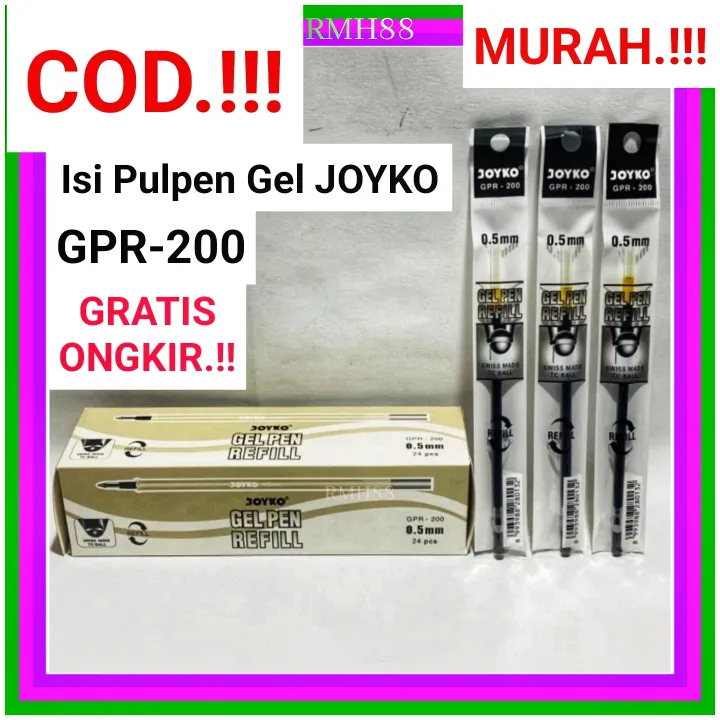Isi Pulpen Gel JOYKO GPR-200 [ Pet 1 Pcs ] | Lazada Indonesia