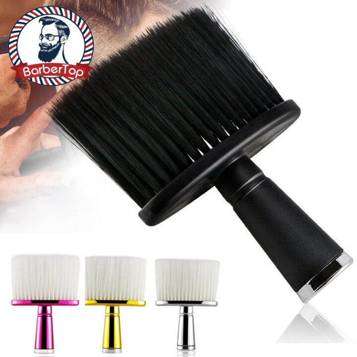 Salon Soft Hair Brush Neck Face Duster Hairdressing Cutting Cleaning ...