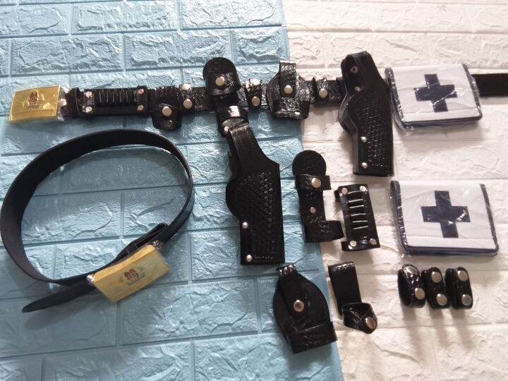 SET BELT FOR SECURITY GUARD (38cal. / 9MM) | Lazada PH