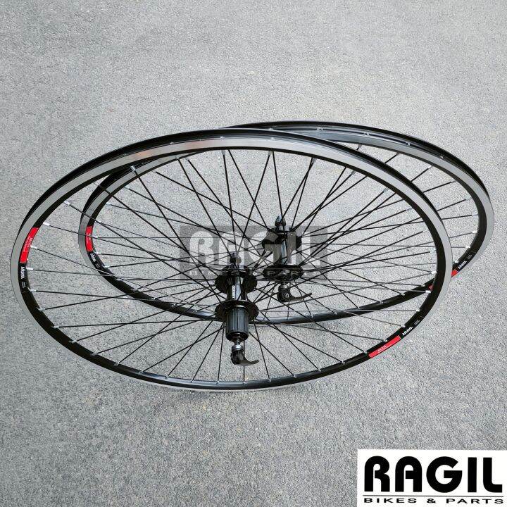 WHEELSET 700C 700 C ARAYA AR719 BALAP ROAD BIKE RIM RIMS LUBANG HOLE 36 ...