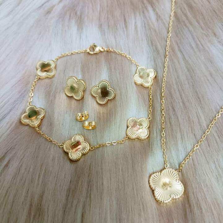 New VCA set non tarnish Hypoallergy life time use | Lazada PH