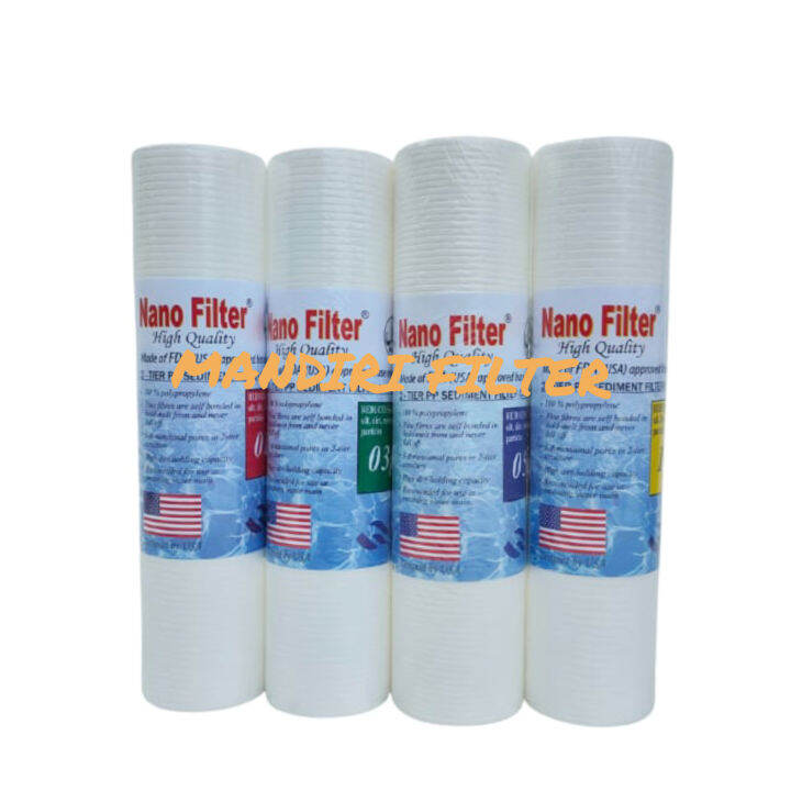 Cartridge Filter Air Sedimen 10" NANO / Filter Spun - 01-03-05-10 ...