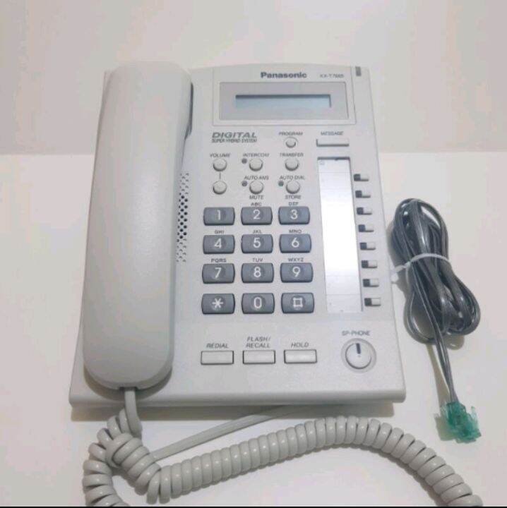 PESAWAT TELEPON PANASONIC KX-T7665 TELEPON PABX | Lazada Indonesia