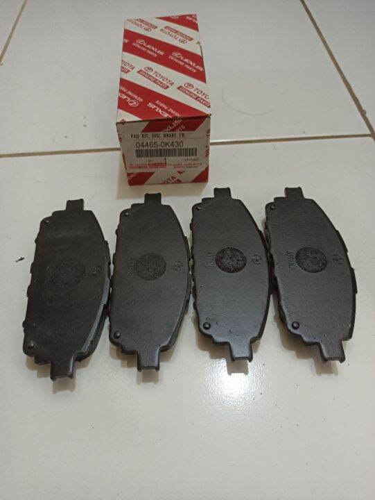 Brake pad Kampas Rem depan Toyota Innova Reborn 2016-2020 Original ...