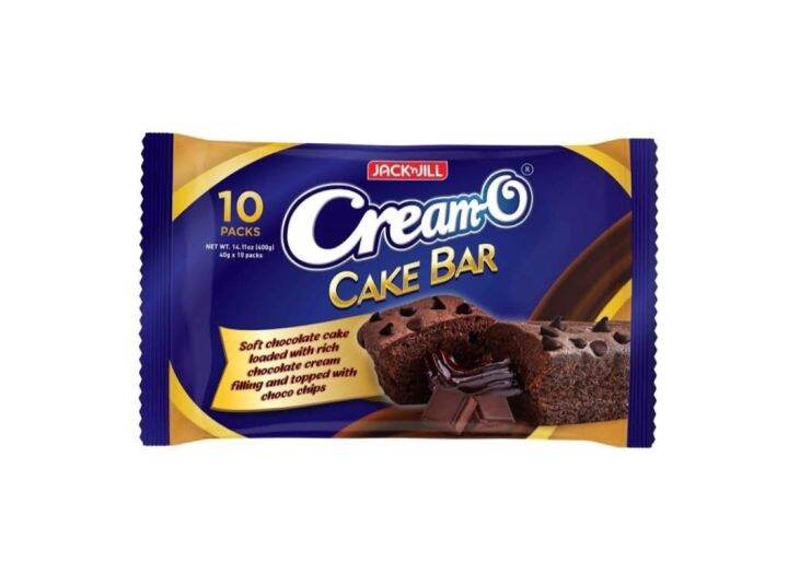 Jack'n Jill Cream-O Cake Bar 40g x 10packs | Lazada.co.th
