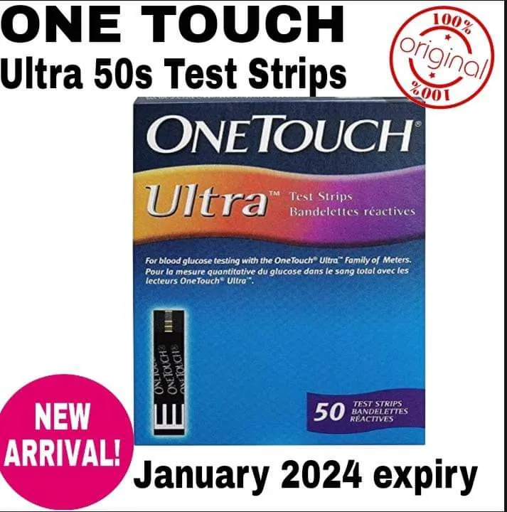 ONE TOUCH ULTRA 50 STRIPS PER BOX | Lazada PH