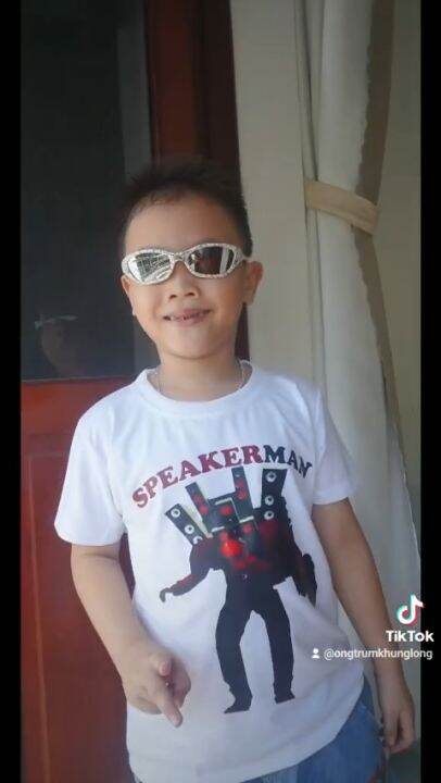 Áo thun in hình Titan Speakerman Skibidi Toilet Quái Vật Người Loa dành cho bé ( Mẫu SPEAKER01 ...