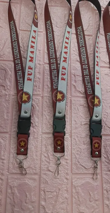 PUP MANILA ID LACE LANYARD | Lazada PH