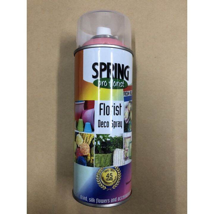 Sơn Xịt Hoa Tươi - Màu Hồng - Spring Pro Florist - 300ml (Hàng Nhập ...