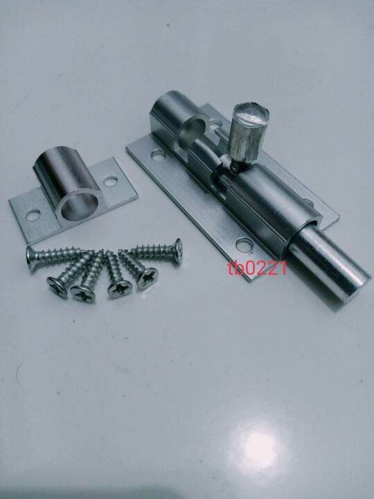 Grendel Aluminium Slot Pintu Jendela 2 Inch / 5 cm I Selot Alumunium ...