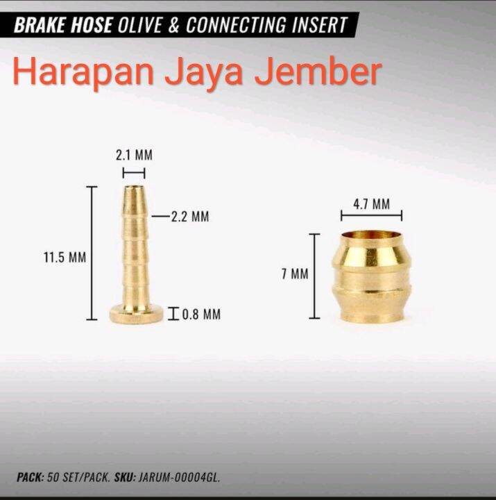 Insert Olive Connecting gold Sepeda | Lazada Indonesia