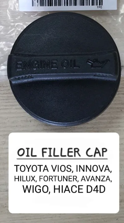 Oil Filler Cap Toyota Vios, Innova, Hilux, Fortuner,Avanza,Wigo,Hiace ...