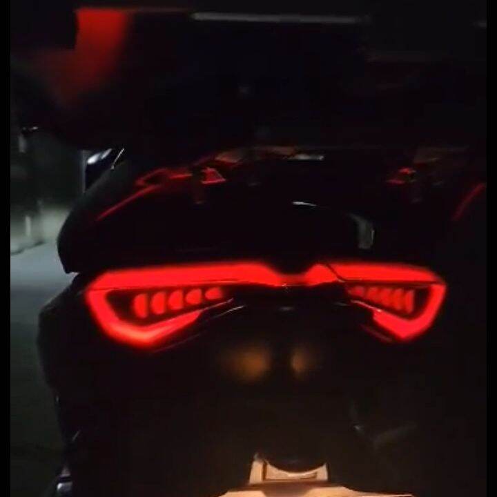 SEC Nmax V2 Tail Light Assembly LED Smoke Lens Cover | Lazada PH