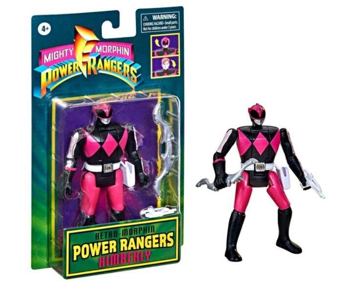Power Rangers Retro Morphin Pink Ranger Kimberly / Flip Head | Lazada PH