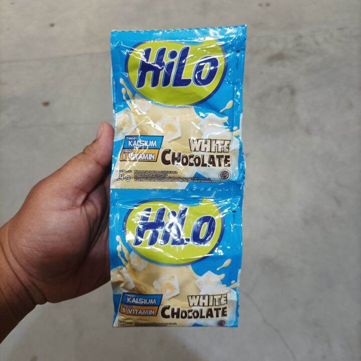 HILO White Chocolate Minuman Serbuk Susu HiLo 10 pcs | Lazada Indonesia