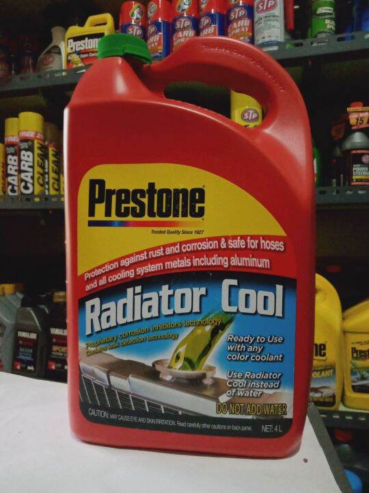 PENDINGIN RADIATOR PRESTONE RADIATOR COOL HIJAU 4L | Lazada Indonesia