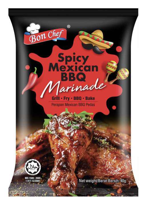 Bon chef 40g Spicy Mexican BBQ Marinade | Lazada