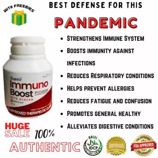 Immuno Boost Premium - Beta Glucan Wellmune (125mg 30 capsule) 100% Authentic by Royale wellness ...
