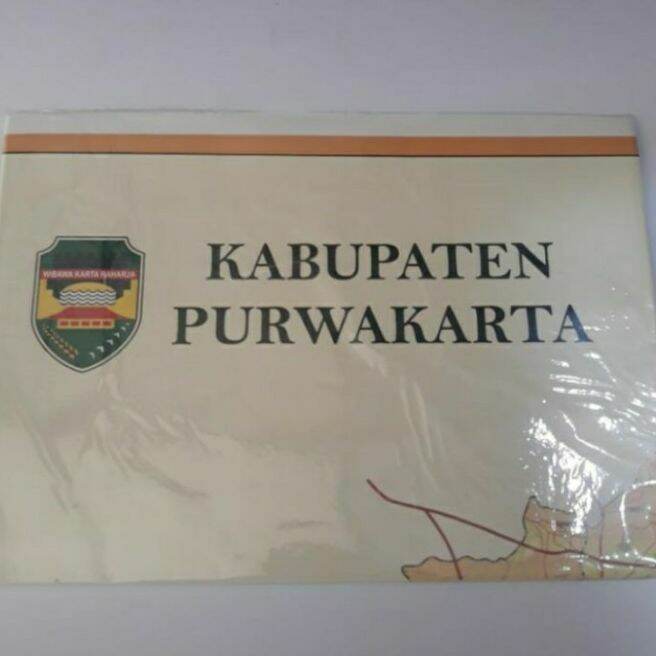 PETA KABUPATEN PURWAKARTA LIPAT | Lazada Indonesia
