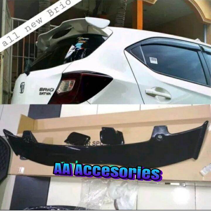 spoiler all New Honda Brio tahun 2018-2019 model mugen | Lazada Indonesia