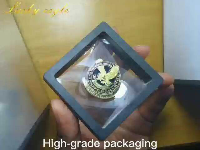 Stainless steel TFOE pin 3D engraved the fraternal order of eagles pin ...