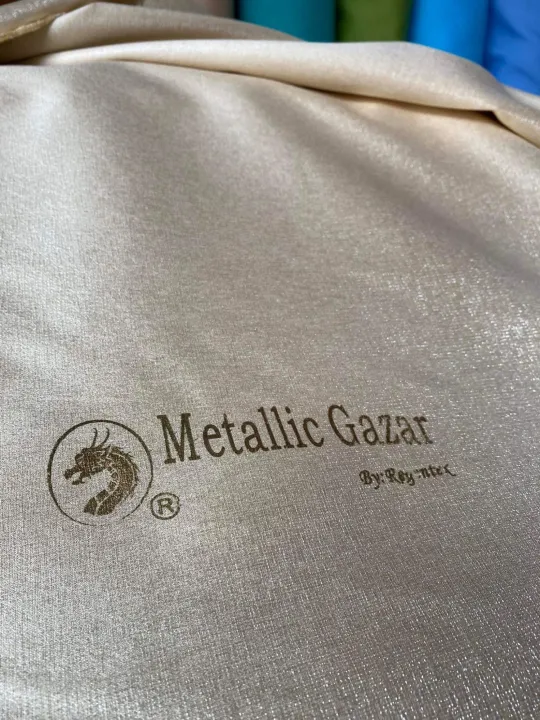 Metallic Gazar 60" ( Tela per Yard ) | Lazada PH