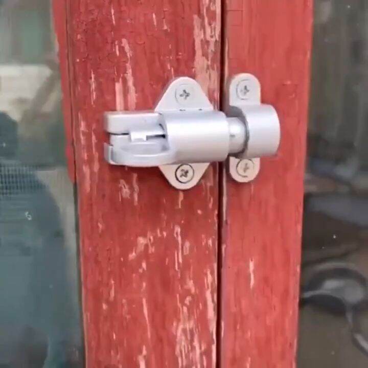 Precisino-Cast Aluminum Alloy Security Automatic Window Latch Gate Lock ...