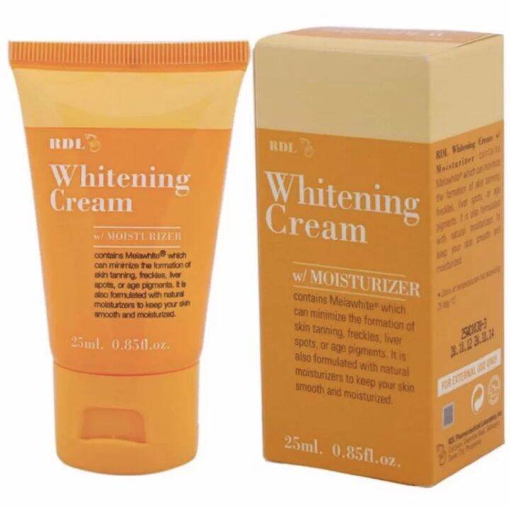 RDL Whitening cream with moisturizer (25ml)original | Lazada PH