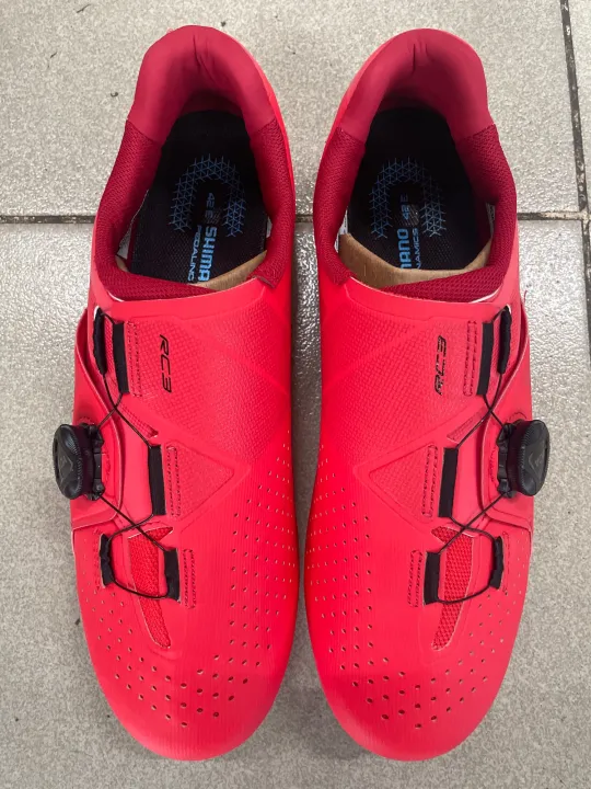 Shimano size 42 Red Cleats Shoes RC3 RB | Lazada PH