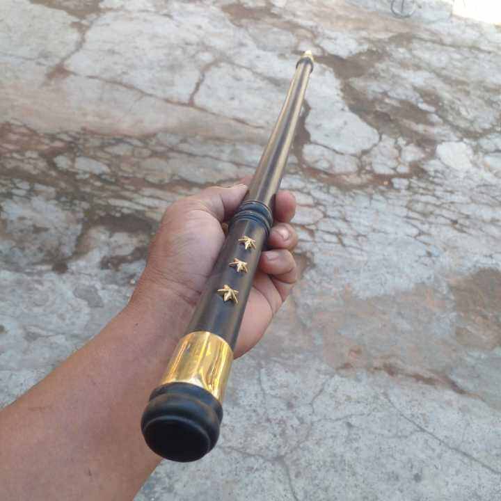 tongkat komando kayu kelor hitam | Lazada Indonesia