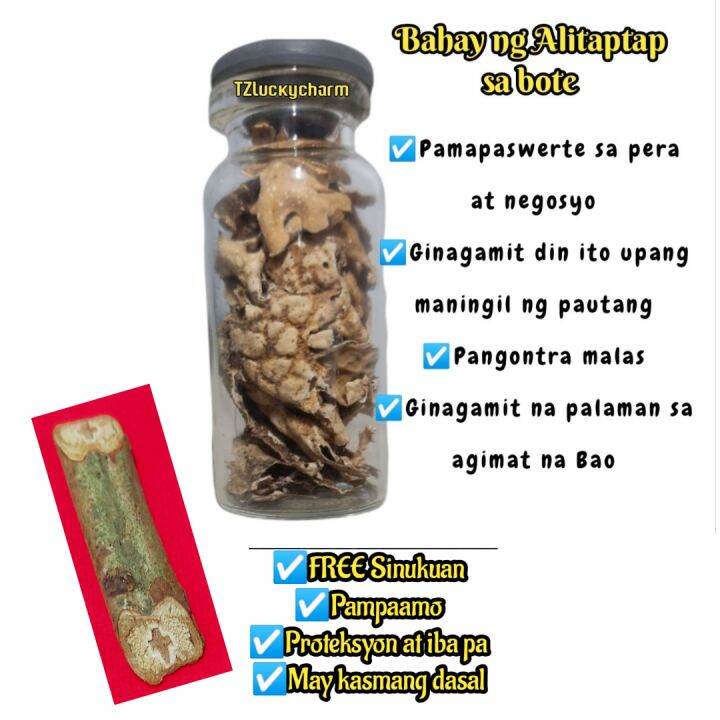 Bahay ng Alitaptap (w/bottle) Pampaswerte,gamit paniningil ng utang ...