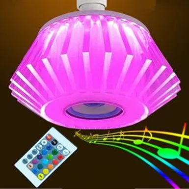 LED Bluetooth smart music crystal light color lighting 13 color ...