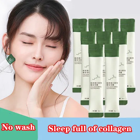 20PCS LIFUSHA Collagen Firming Sleeping Mask original No-Cleaning ...