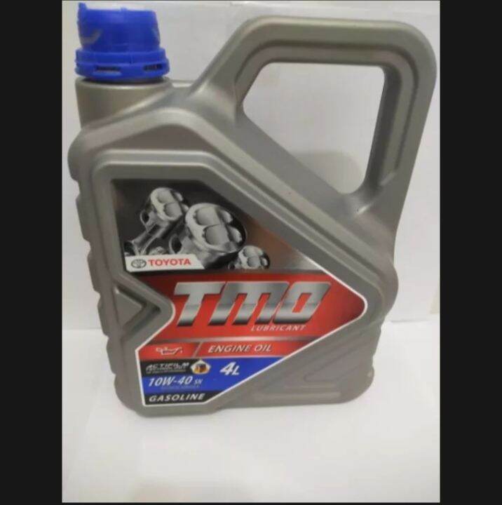 TOYOTA motor oil synthetic TMO 10w40 SN api.pelumas oil mesin besin galon 4 Liter | Lazada Indonesia