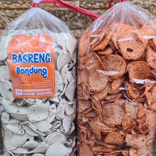 Basreng Bandung Bulet Bisa COD Kemasan 1kG Rasa Pedes dan Rasa Asin | Lazada Indonesia