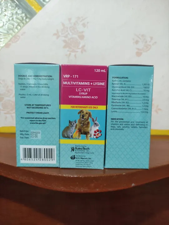 LC-VIT Multivitamins for Pets | Lazada PH
