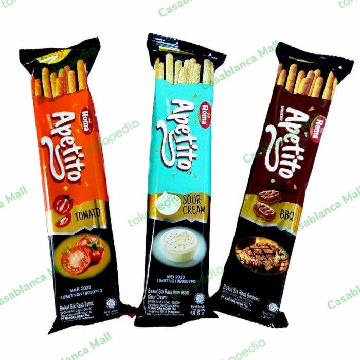 BISKUIT STIK APETITO | Lazada