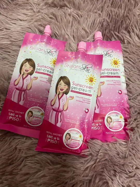 Brilliant Sunscreen Gel-Cream 50g (Old Packaging) | Lazada.co.th