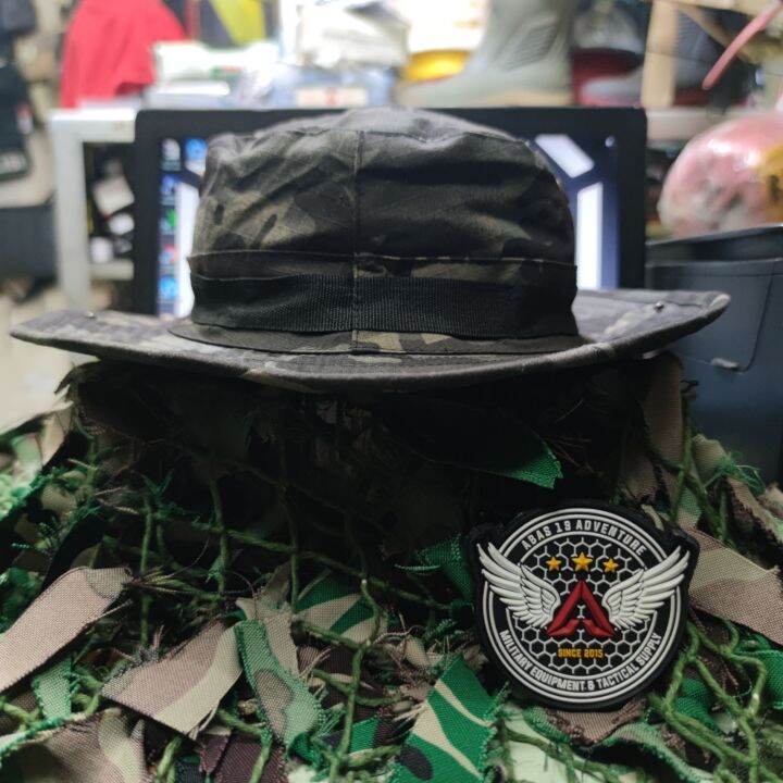 Topi Rimba Tactical MULTICAME BLACK | Lazada Indonesia