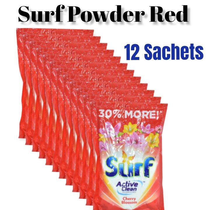 Surf Powder Blossom Red 12Sachets | Lazada PH